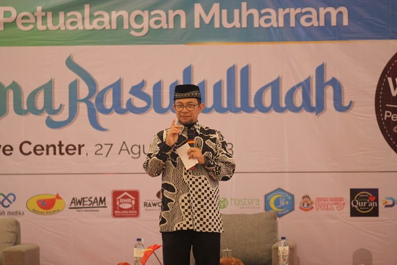 TAUSYIAH USTAZ WIJAYANTO WARNAI SEMARAK PUNCAK PETUALANGAN MUHARRAM ...