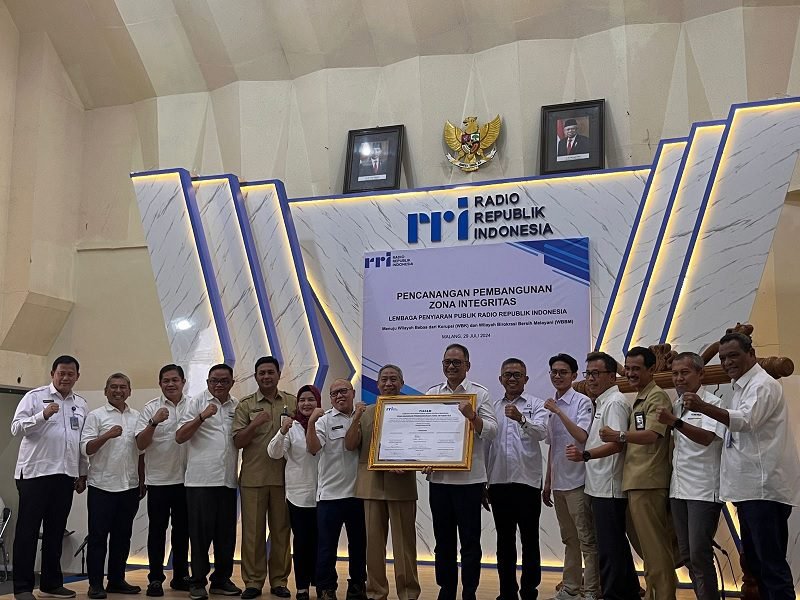 RRI MALANG CANANGKAN PEMBANGUNAN ZONA INTEGRITAS - Siarindo Media